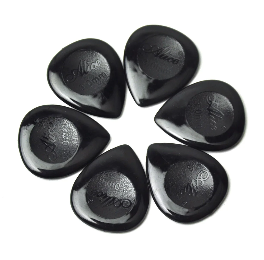 50pcs X-heavy 3mm Black Guitar Picks Electric Alice Case - AliExpress