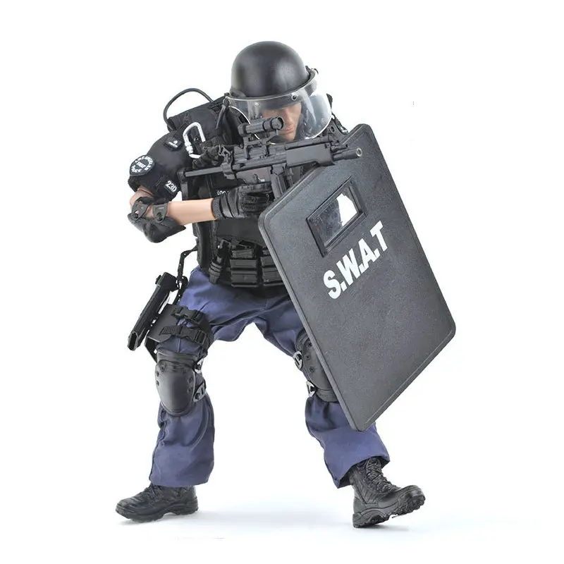30 CM SWAT 점 MAN Special Police Action 피겨 관절 인형 1/6 Scale 군인 Model Army 장난감 대 한 어린이 소년 Birthday ...