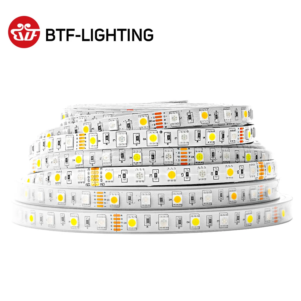 5m 60led/M 300 leds SMD 5050 Gemischt Farbe RGBW RGB + (Warm/Kühles ...