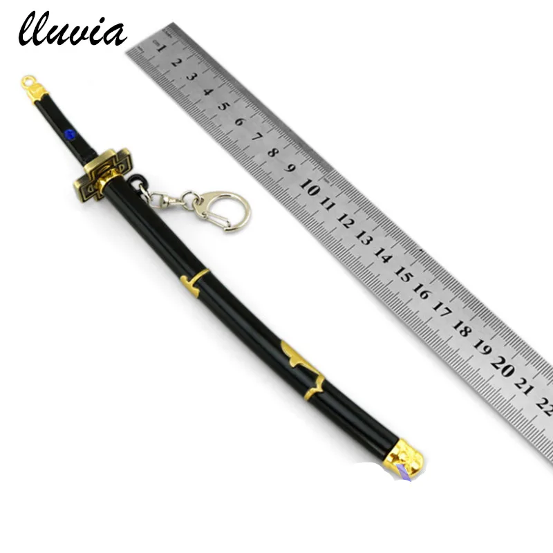 Weapon model One Piece Roronoa Zoro Katana Sword 22 cm Keychain - One ...