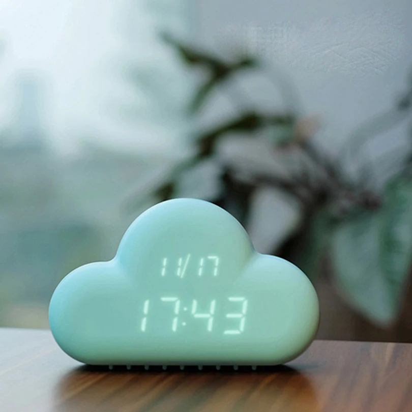 Clouds alarm clock the Snooze alarm clock multi purpose intelligent ...