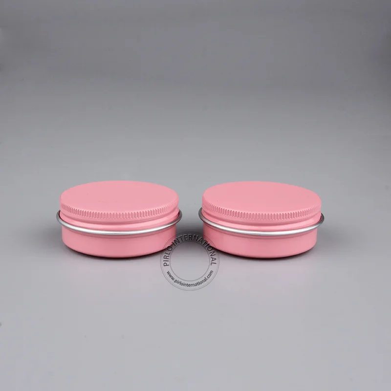 Promotion-Empty-Round-30g-Pink-Aluminium-Jar-1oz-Cream-Vial-Cosmetic ...