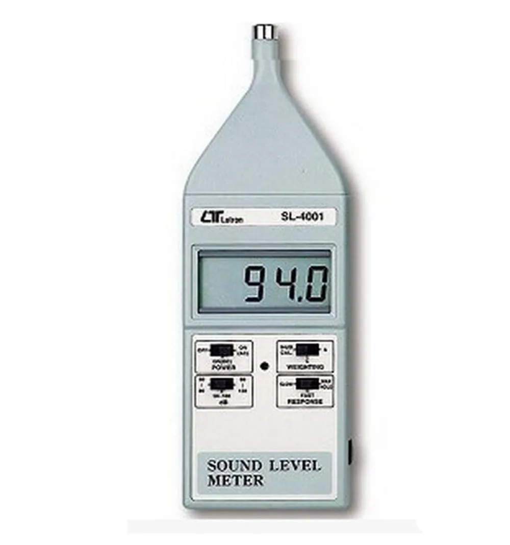 SL 4001 Digital Sound Level Meter IEC 651 Type 2 Noise Meter Tester ...