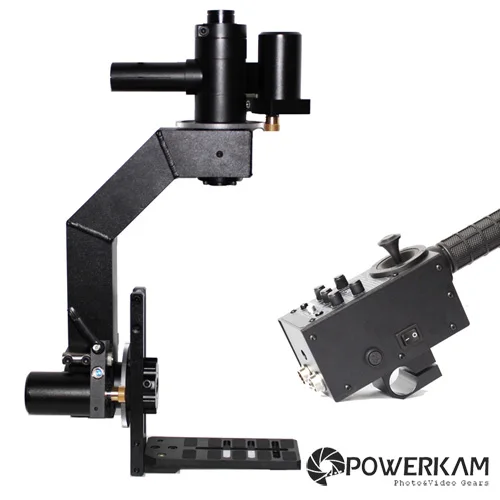 Powerkam Pt-1s&ez2020 Cine Equipment Power Pan Tilt Head For Dslr, Max ...