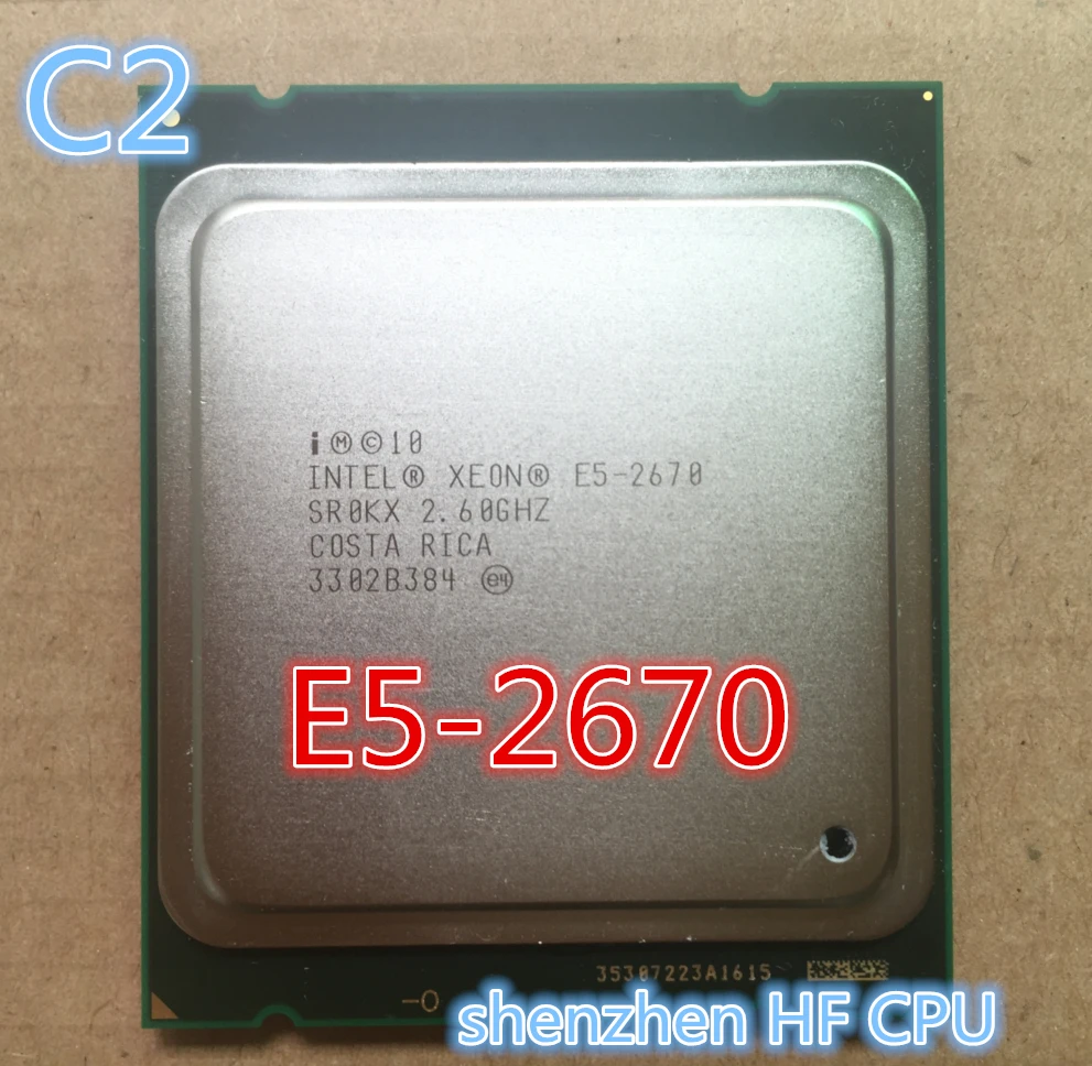 Intel Xeon Processor E5 2670 e5 2670 20M Cache 2.60 GHz 8.00 GT/s ...