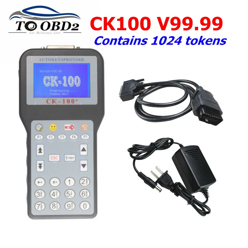 CK100 Auto Key Programmer CK 100 V99.99 V46.02 and Mini zed bull OBD2 Diagnostic Tool Car Fault ...