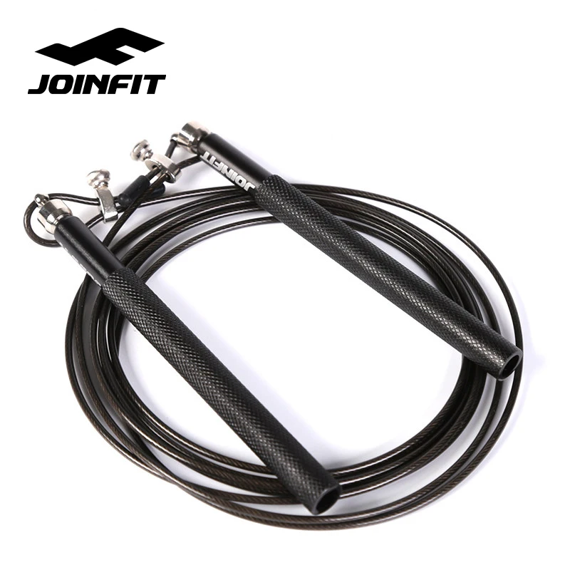 JOINFIT Steel Wire Skipping Skip Adjustable Jump Rope Crossfit Fitnesss ...