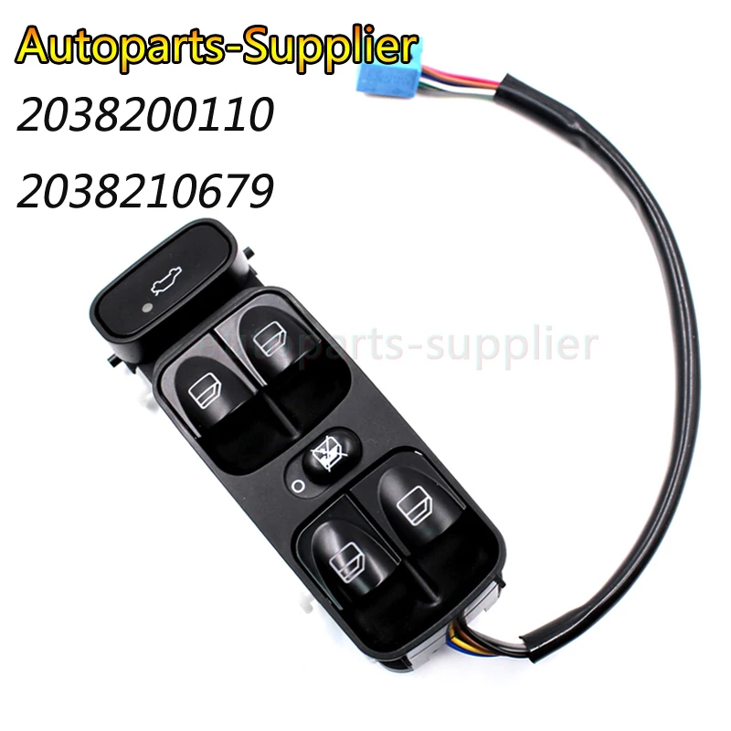 A2038200110 Мощность переключатель управления стеклом для Mercedes C ...