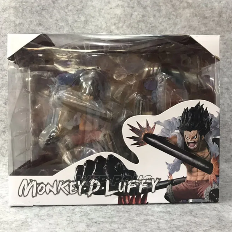 One Piece Monkey D Luffy Snake form battle ver Model Statue PVC Luffy ...