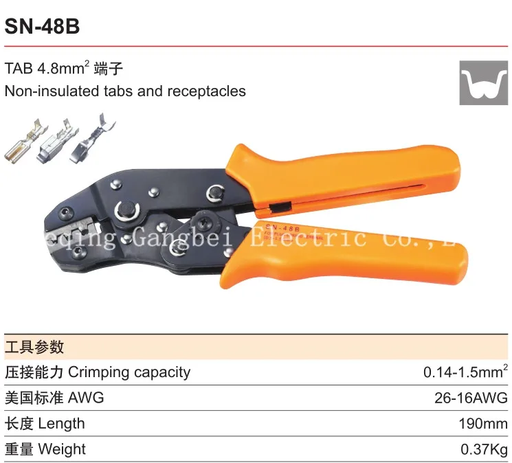 PINCE DE SERRAGE,SN-28B--Pince à sertir STYLE européen, MINI pince à ...