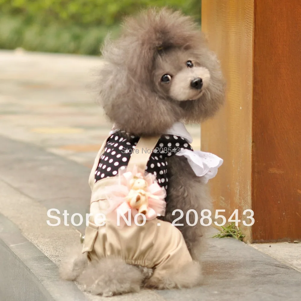 Princess Dog Jumpsuit New Puppy Clothing Fashion Princess Dogs Dress ...