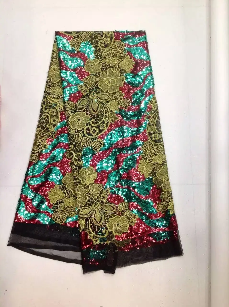 Sgipping grátis! Nova lantejoulas renda líquida Francês Nigeriano, tule ...