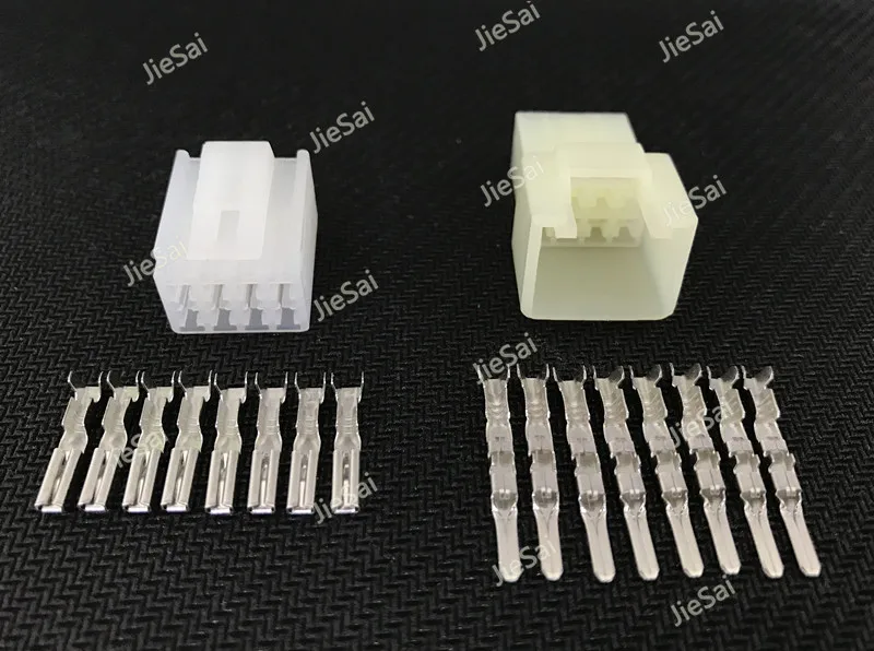 8 Pin HM Series 2.3mm(090) Female Male Auto Electrical Wire Connector ...