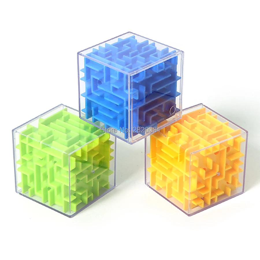 3D magical maze game running cube 720 degrees toy,hand-eye coordinating ...