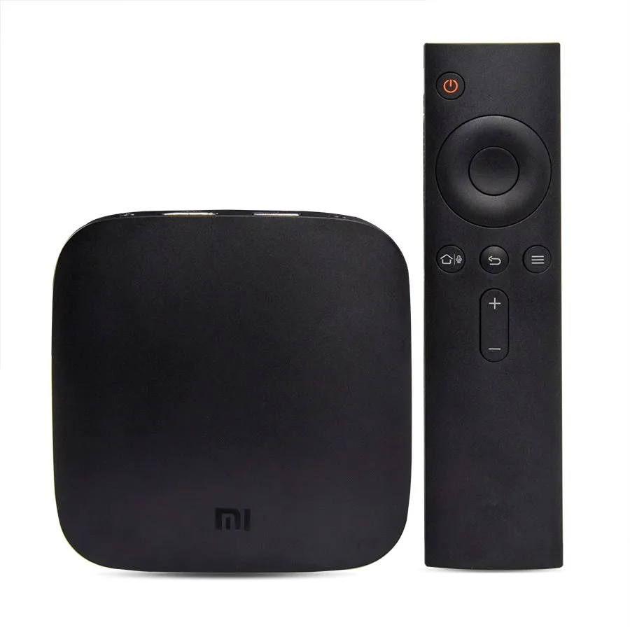 100% Original XIAOMI TV BOX 3 Android 5.0 Quad Core 4K Media Player ...