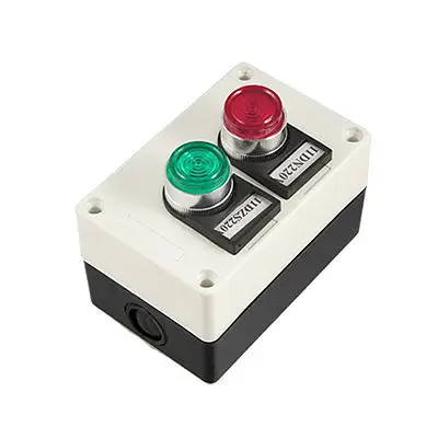 Green Red Signal Lamp Switch 1NO 1NC Pushbutton Station|lamp switch ...