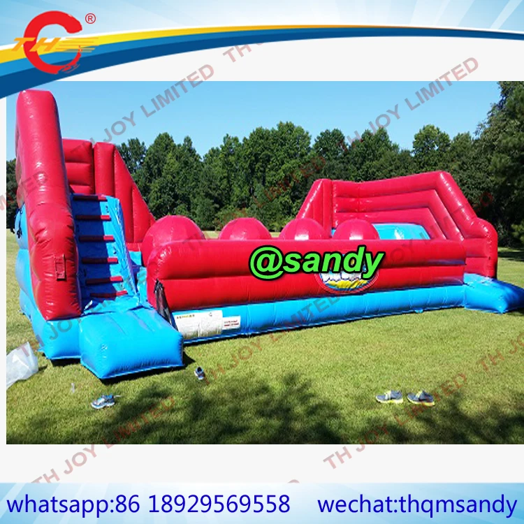 4 Big jump Balls Inflatable Wipeout Game ,big baller wipeout inflatable ...