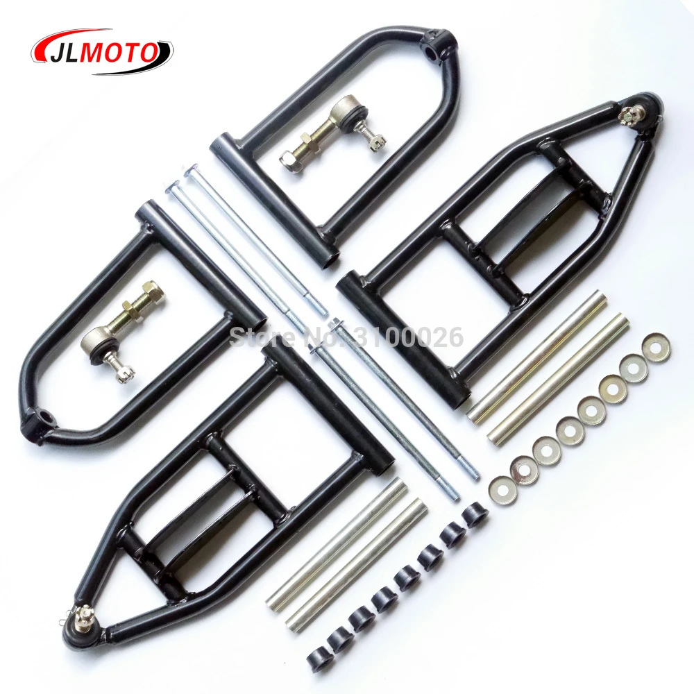 1set 340mm Front Suspension Swing Arm Upper/lower A Arm Of Diy 50cc ...