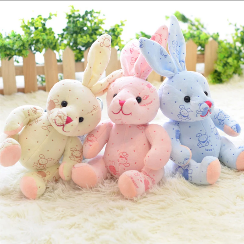 30cm Baby Rabbit Soft Toys Long Ear Bunny Rabbit Plush Toys Lovely ...