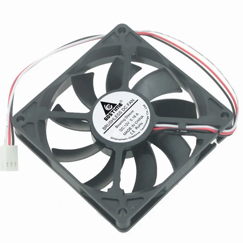 DC 5V 12V 24V 8CM 80X80X15 power supply chassis brushless cooling fan - Onestopfan.com