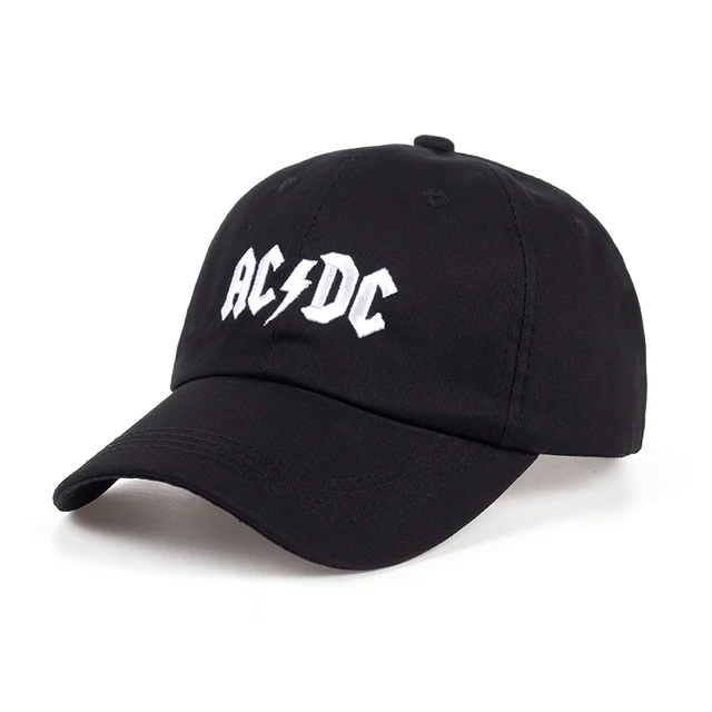 2018 New AC/DC band baseball cap rock hip hop cap Mens acdc snapback ...