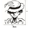 One Piece Monkey D Luffy Car Sticker | One piece Merchandise | Up to 80 ...