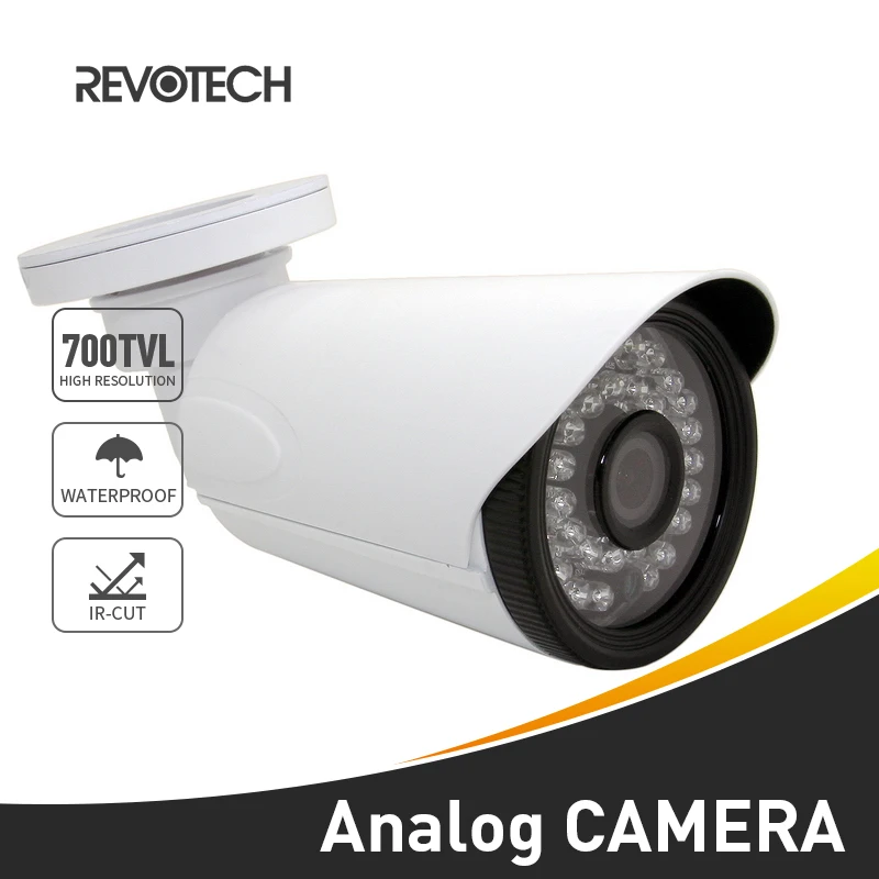 700TVL CCTV Camera Sony Effio E CCD / CMOS Outdoor 36 LED IR Night ...