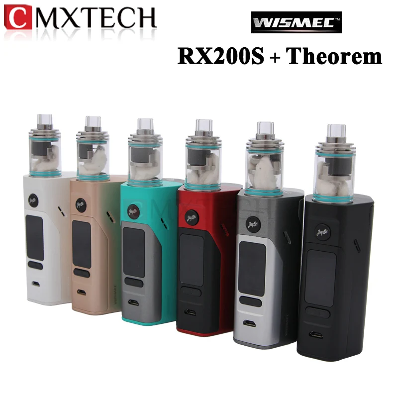Wismec Reuleaux RX200S TC 200W Box Mod Vape OLED Theorem Electronic ...