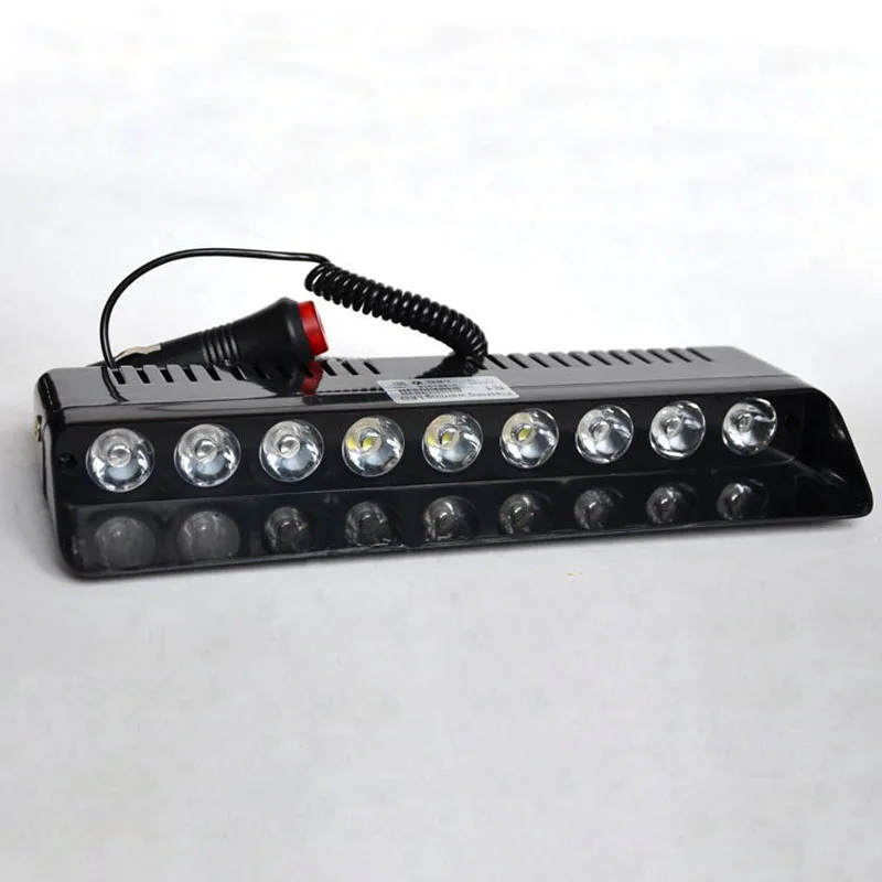 9 Led Dash Light Car Truck Front/rear Windshield Led Warning Lamp ...