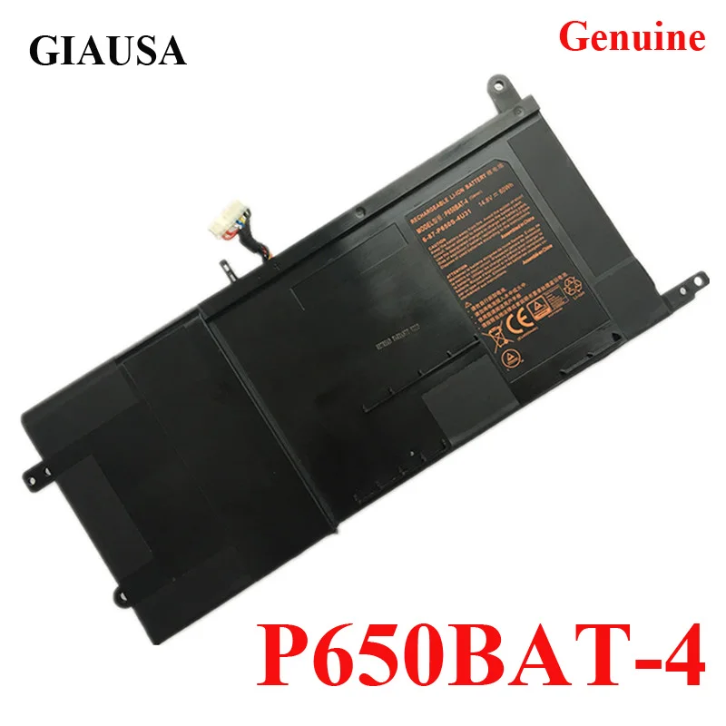 Genuine-P650BAT-4-Battery-For-Sager-NP8650-for-Clevo-P650SA-P650SG ...