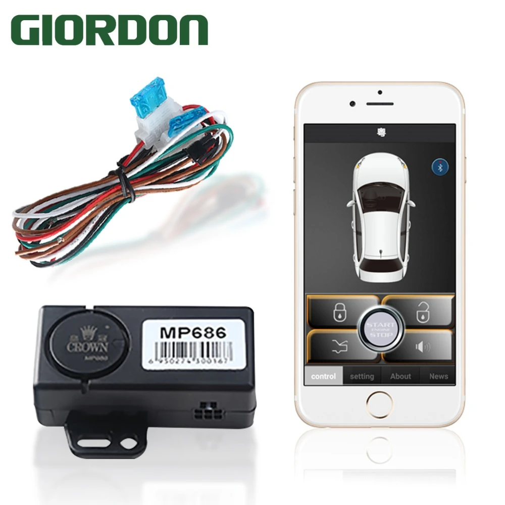 Smart Phone Sensor Control Car (use App) Approaches The Car To Unlock ...