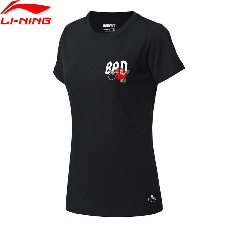 Li Ning 2018 Women BAD FIVE Basketball Jerseys 100% Cotton Regular Fit ...