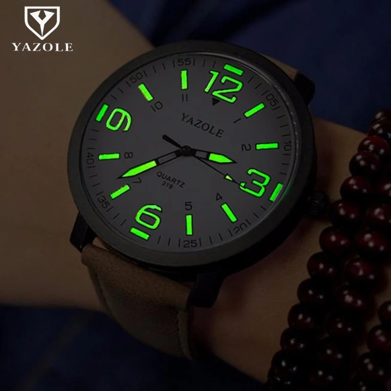 Watch Men Yazole Brand Luxury Fashion Sports Watches Luminous Male ...