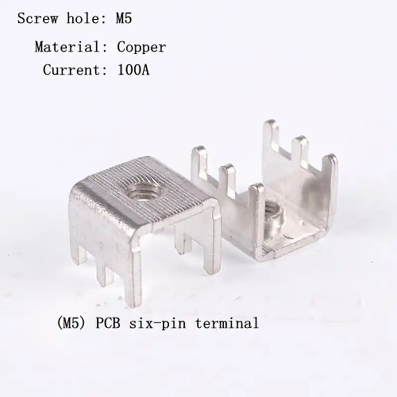 PCB Terminal M4 PC Board Holder Screw Terminals 100PCS|screw terminal ...