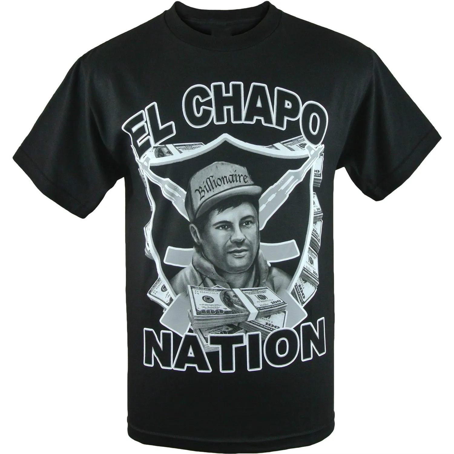 Gildan Joaquin Guzman Loera El Chapo Nation Shirt|el chapo|shirt men ...