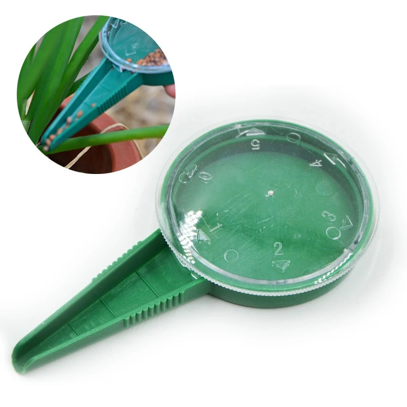 Adjustable Seed Dial 5 Size Setting Disseminator Sower Planter Starter ...