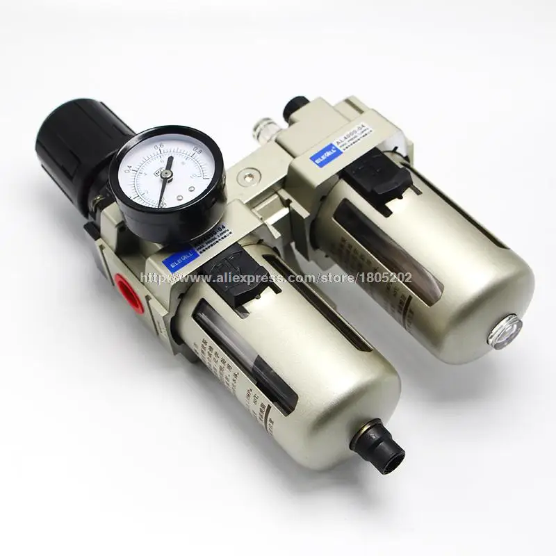 Ac4010-04 1/2" Inch Pneumatic Fr Air Filter Regulator Combination ...