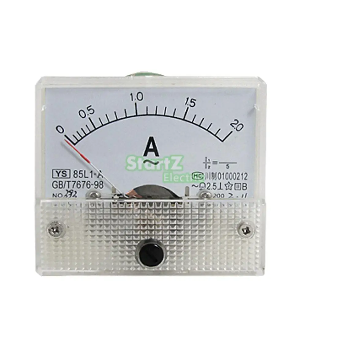 AC Analog Meter Panel 5A AMP Current Ammeters 85L1 0 5A Gauge|ac amp ...
