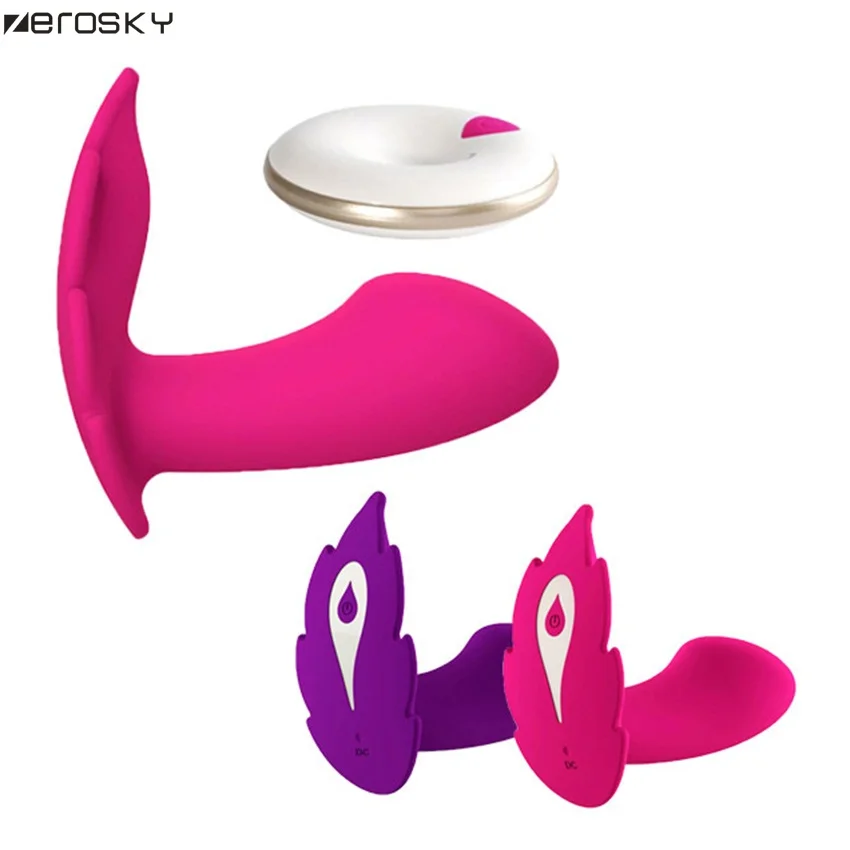 Zerosky 10 Frequency Vibrating Wearable Wireless Remote Control