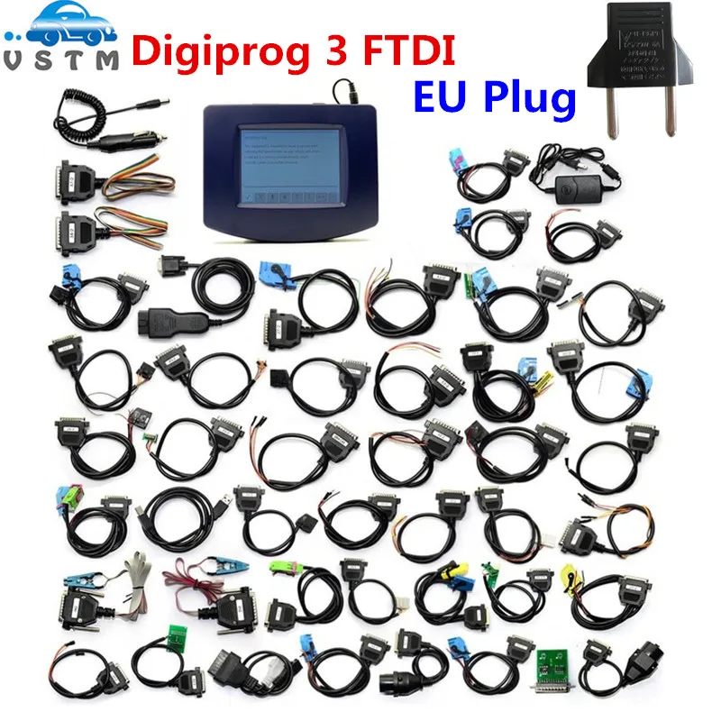 Original Digiprog3 Full set Digiprog 3 V4.94 Odometer programmer ...