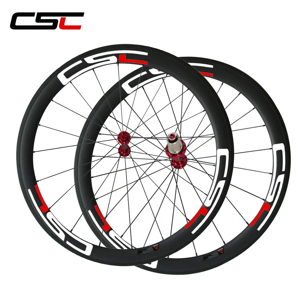 CSC-1310g-only-23mm-width-50mm-carbon-bike-tubular-wheelset-with ...