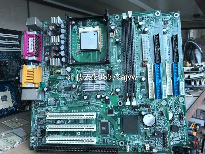 MS 6555 ver 3:0 845gl 마더 보드는 isa 슬롯으로 완전히 조립됩니다.|Fiber Optic Equipments ...