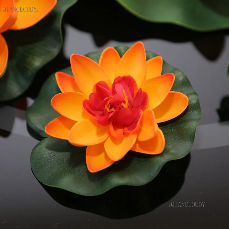 Orange Lotus Flower