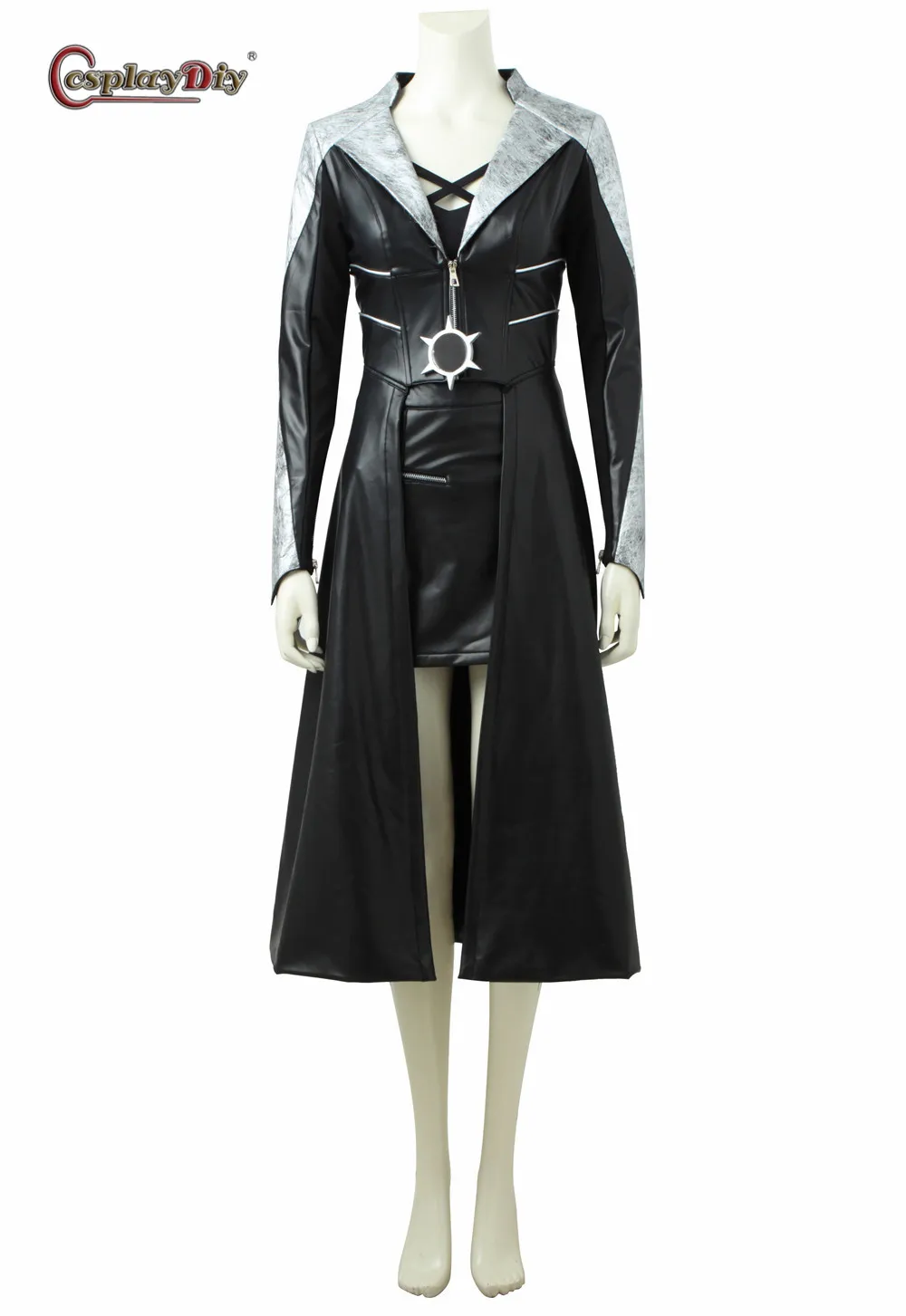 The Flash Killer Frost DC Cosplay Costume Simple Black Clothing Outfit ...