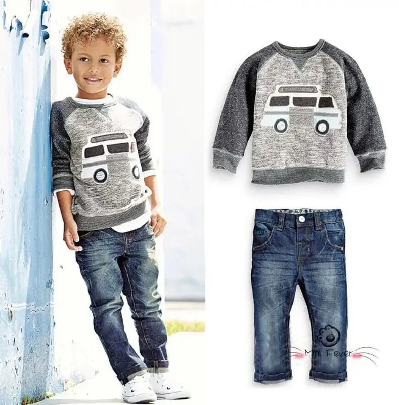2015 Newest Children's clothing set Autumn baby boy's suit set 100 ...