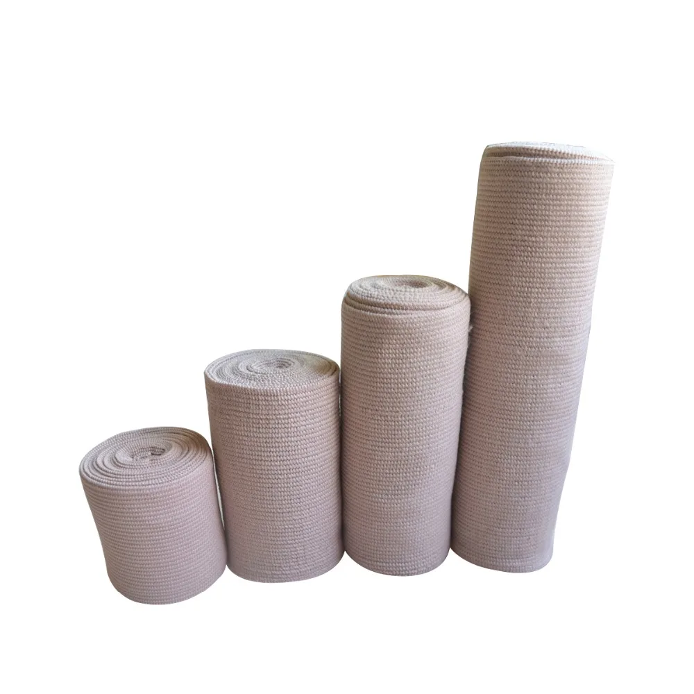 Bandagem enrolada elástica adesiva 4 tamanhos, bandagem hemostática ...