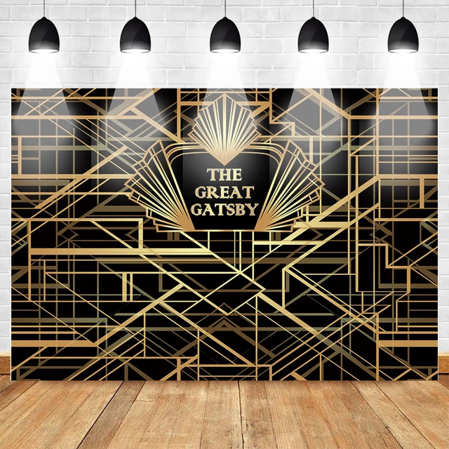 Great Gatsby Party Backdrop