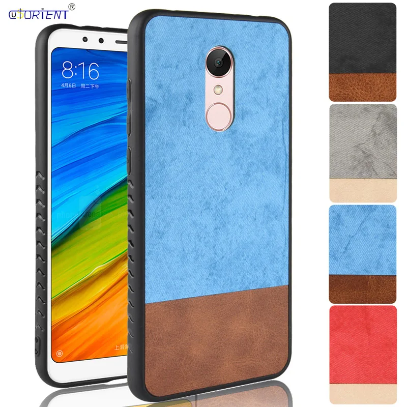 Bumper Case for Xiaomi Redmi 5 Plus Stitching Thin Slim Phone Cover for ...
