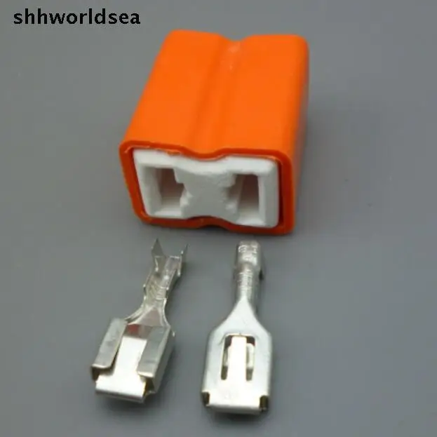 Shhworldsea 2 Pin H7 6.3mm Automotive Car Bulb Socket Car Ceramic ...