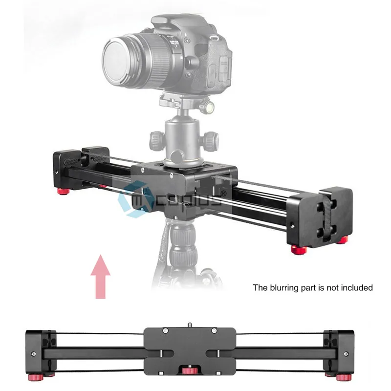 Mcoplus Dslr Camera Compact Retractable Track Dolly Slider 40cm Rail ...